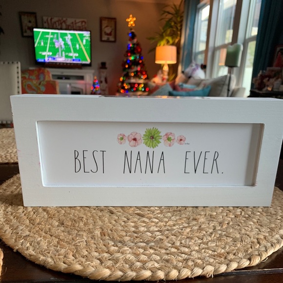 Rae Dunn | Accents | Rae Dunn Best Nana Ever Sign Nwt | Poshmark